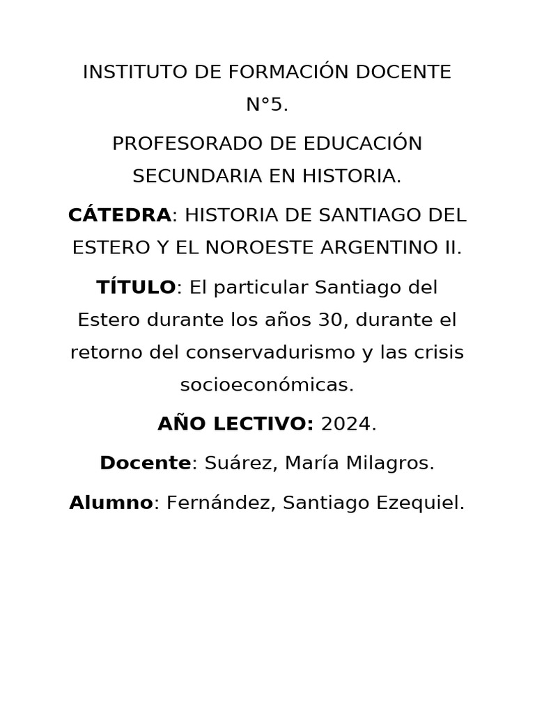 Ensayo Final. Noa II. | PDF | Gran depresion