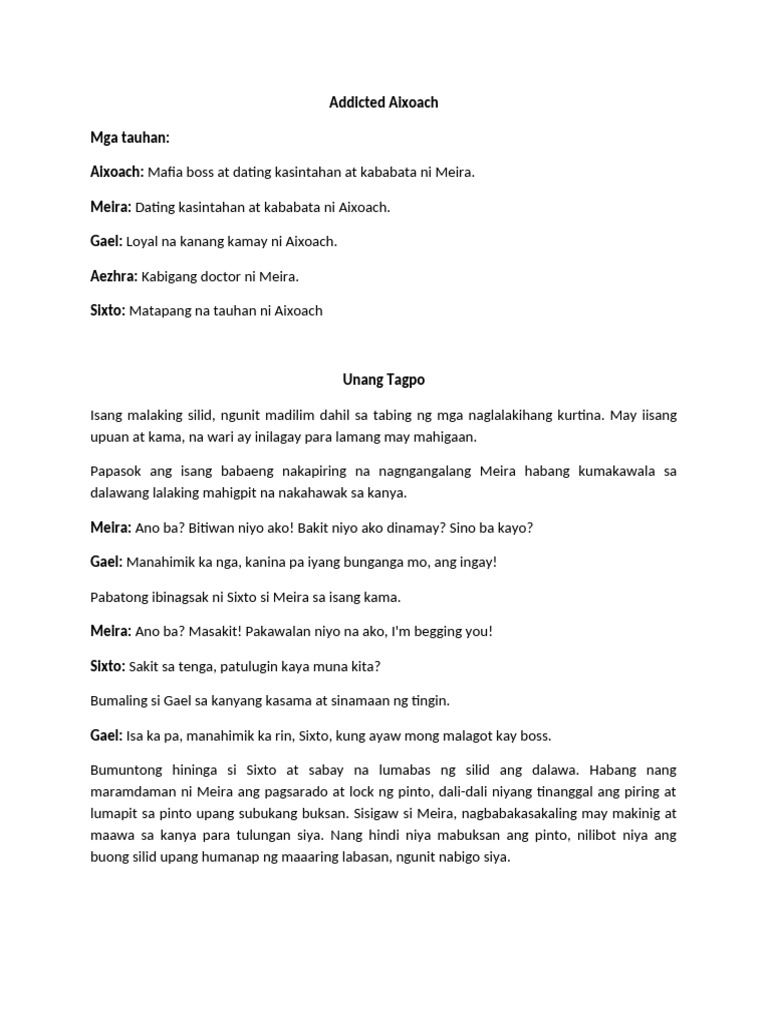 One Act Play Creative Writing | PDF