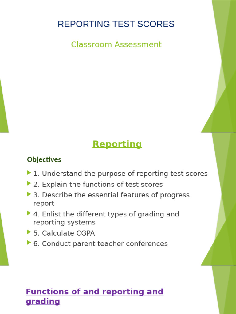8602 Unit 09 REPORTING TEST SCORES 8 | PDF | Standard Score | Standard ...