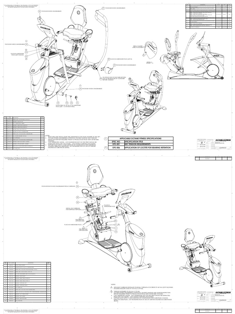 Exploded Diagram Octane XR6000 | PDF | Screw | Computer Aided Design