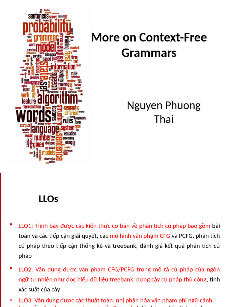 Lecture 6. Contex-Free Grammars | PDF | Phrase | Clause