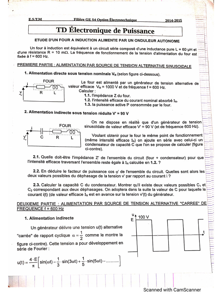 Onduleur TD | PDF