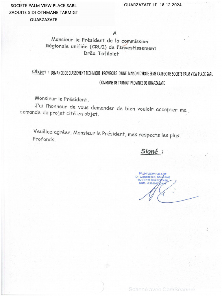 Demande++ Ait Bouhou | PDF