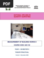 Taking Off Quantities For Building & Civil Engineering Works | PDF ...