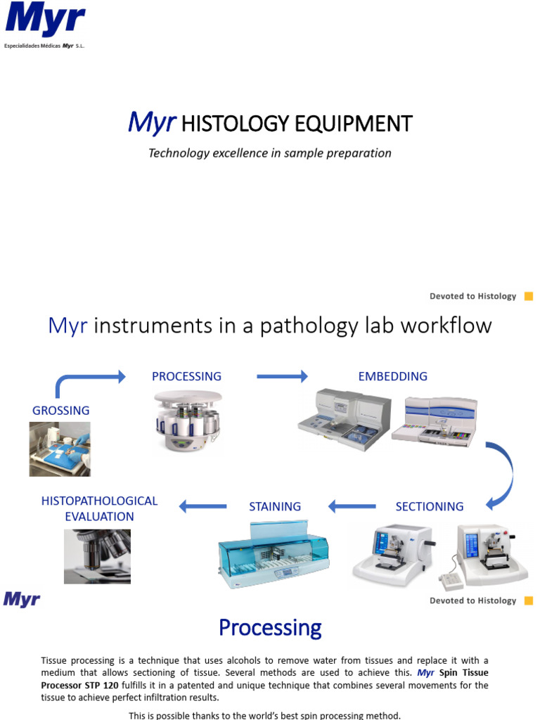 Introduction To Myr Histology Instruments in A Pathology Lab Workflow ...