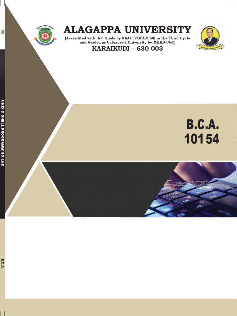 __pg_bca_computer Applications_10154 Bca Unix & Shell Programming Lab Final_3555 | PDF ...