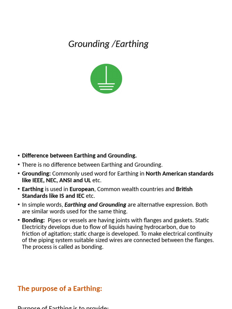 1. Earthing - Hyperlinked File | PDF | Building Engineering ...