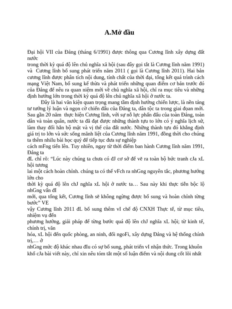 Mở đầu kkk | PDF