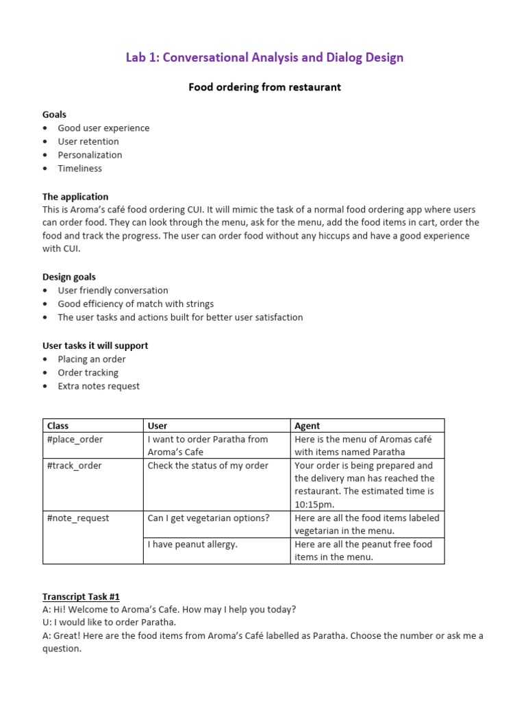 Annotated CUI Lab#1 | PDF | Menu