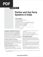 Era of One Party Dominance... Class 12th Political Science | PDF