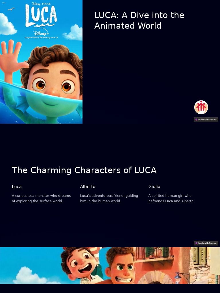 Exploring LUCA: Friendship & Growth | PDF