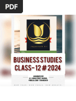 Class 12 BST Chapter 1 Notes | PDF