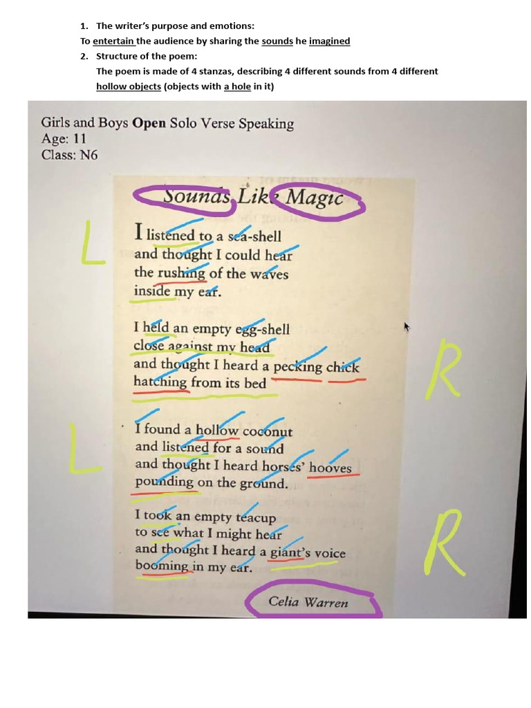 Trial Solo Verse Speaking | PDF