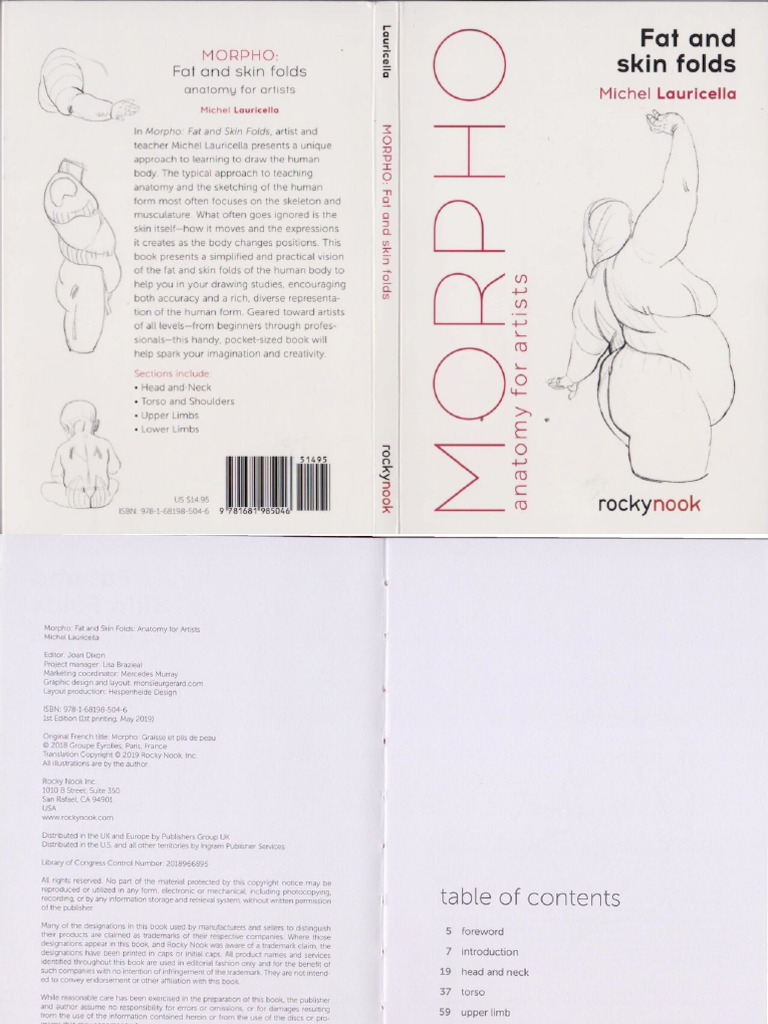 Morpho - Fat and Skin Folds - Anatomy For Artists | PDF