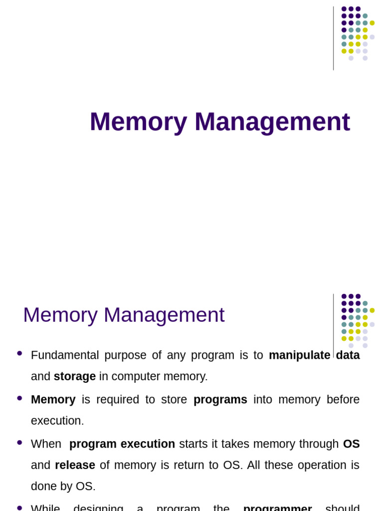Dynamic Memory MGT Class - 2023-24 | PDF | Computer Program | Programming