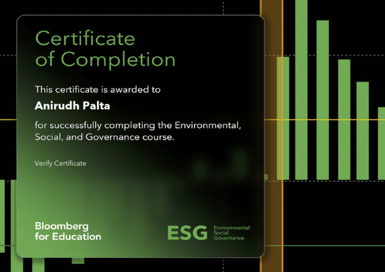 Certificate of Completion - PDF ANIRUDH 12 | PDF