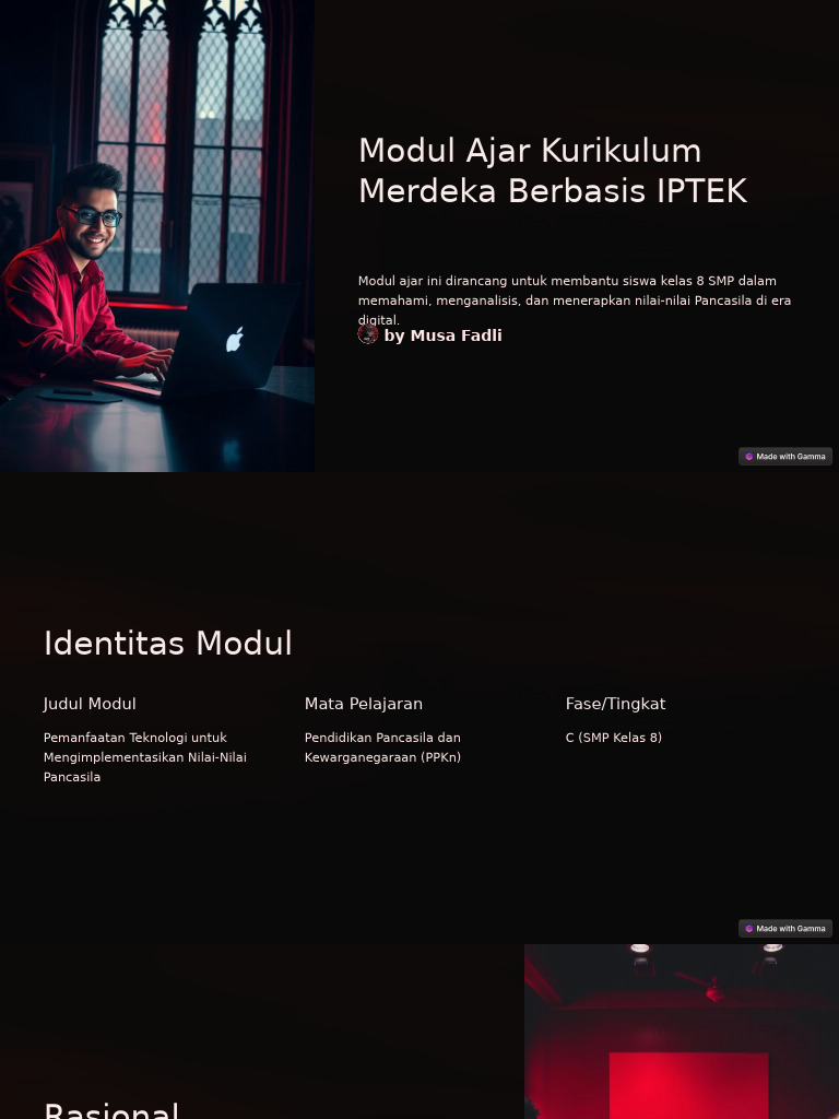 Modul-Ajar-Kurikulum-Merdeka-Berbasis-IPTEK | PDF