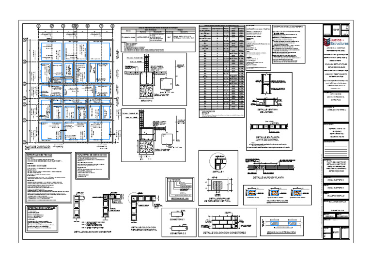 Estructural Mamposteria - Casa Salomia-Planos | PDF | Albañilería | Materiales