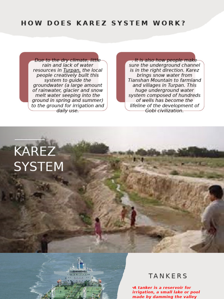 Understanding Karez and Tank Irrigation | PDF