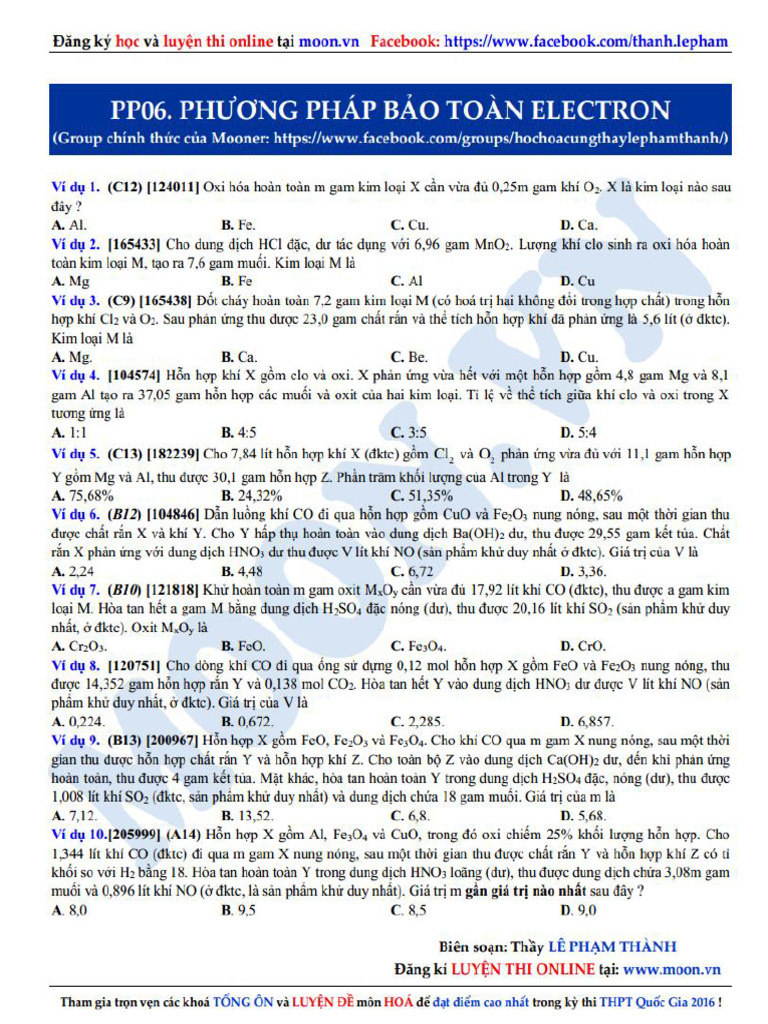 PP06.PPBaoToanElectronTuLieuHocBai de | PDF