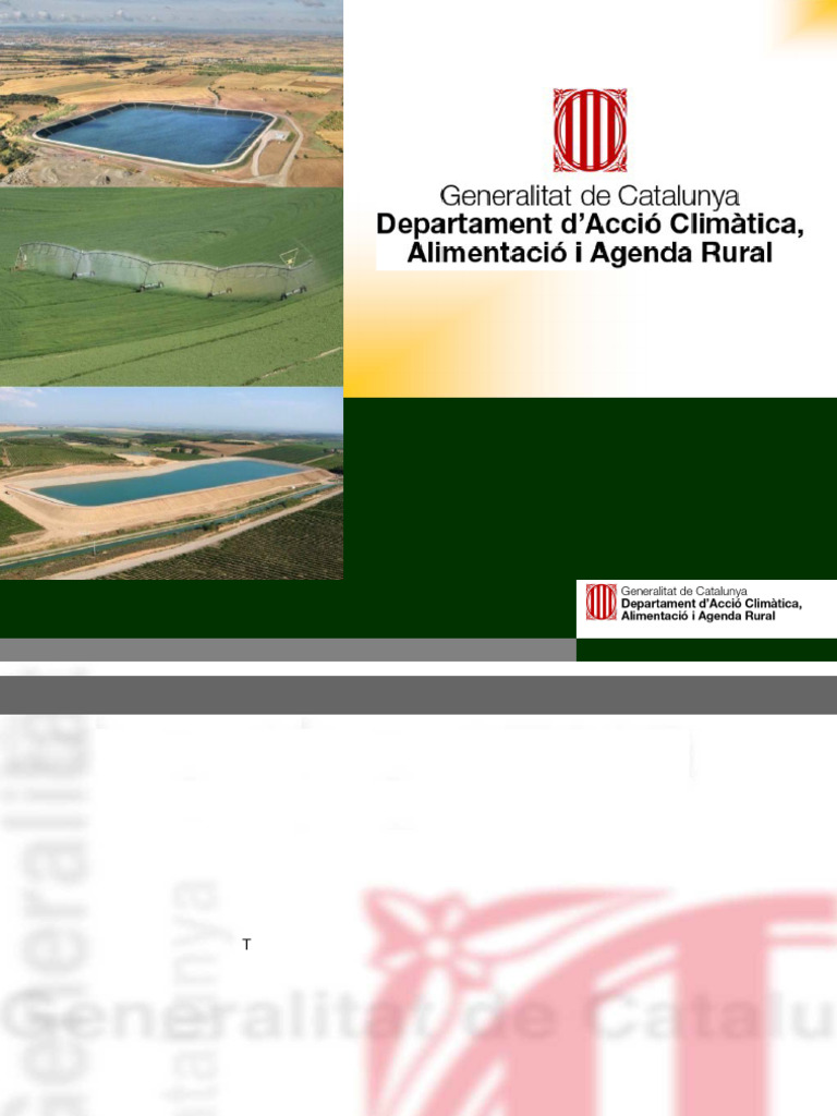 Situació Actual Projecte Segarra-Garrigues | PDF