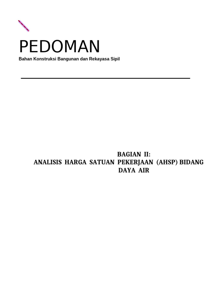 Lampiran Bagian II Sda | PDF