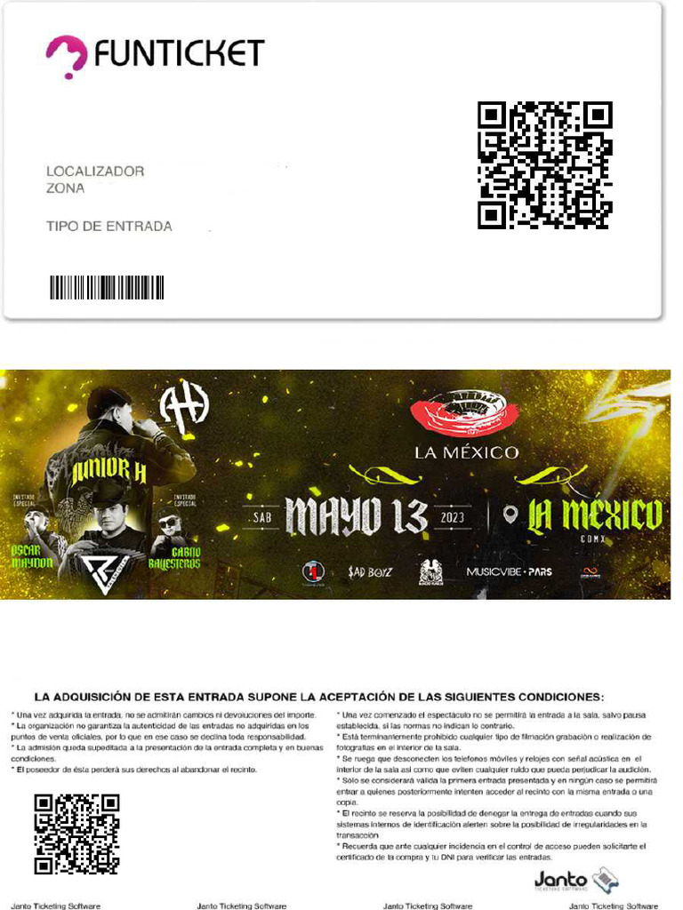 Boleto Junior H | PDF