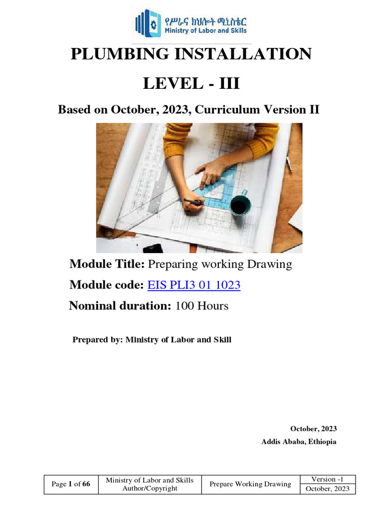 Working Drawing.pdf | PDF | Drawing | Plumbing