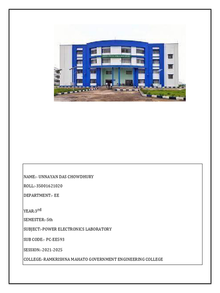 Uncontrolled Rectifiers Lab Experiment | PDF | Rectifier | Direct Current