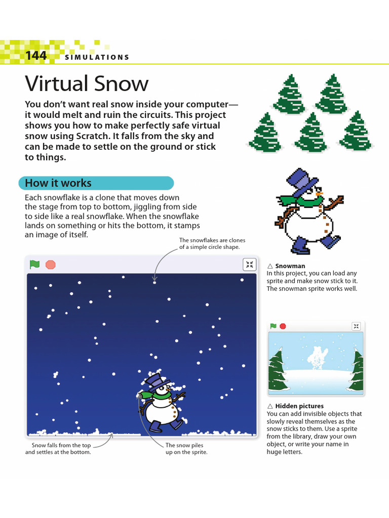 Virtual Snow | PDF | Graphics | Computer Graphics