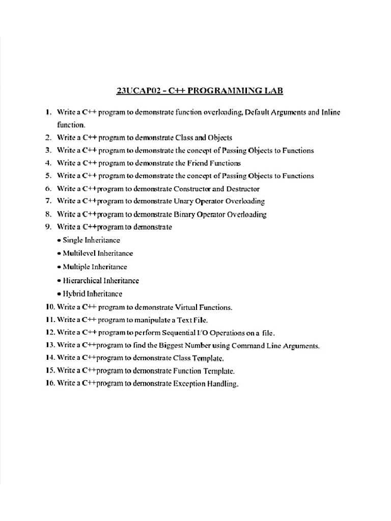 SEM II C++ | PDF SEM II C++ | PDF