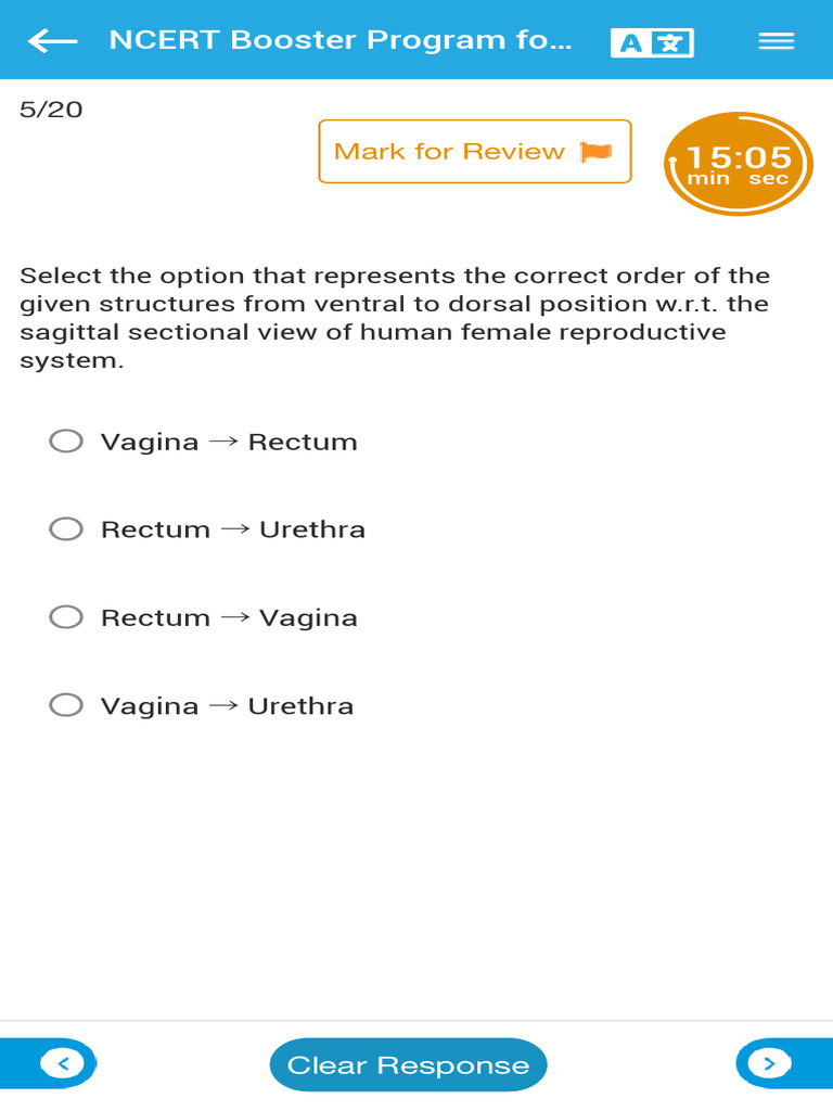 Order of Female Reproductive Structures | PDF