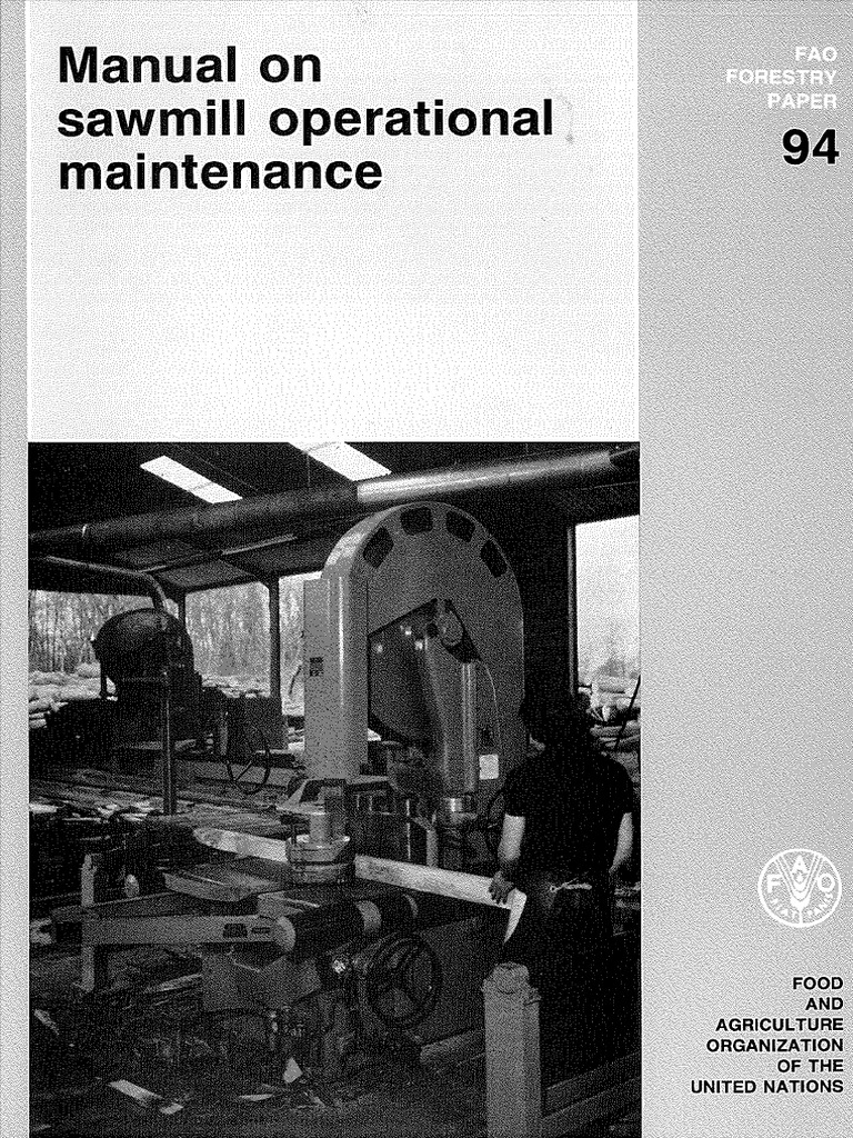 Band Mill T0270e00 | PDF | Lumber | Sawmill