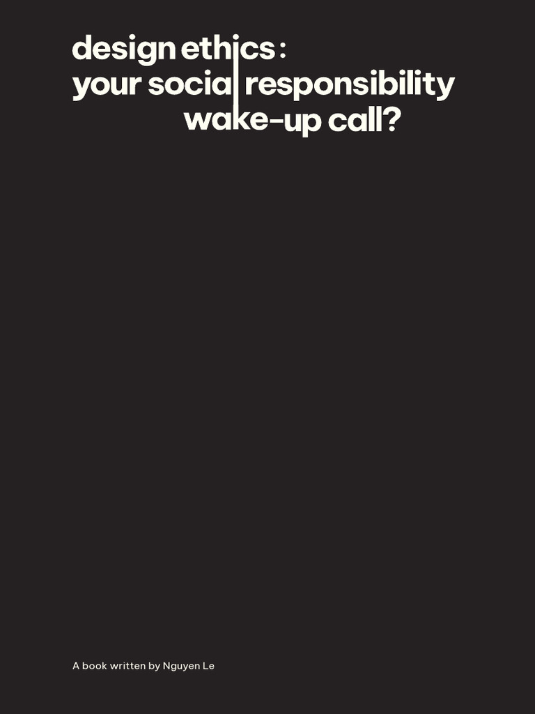 Design Ethics Book | PDF | Sustainability | Leadership