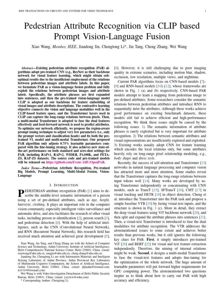 research paper in vlm for multilabel classification | PDF | Learning ...