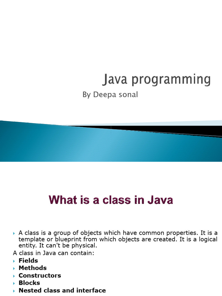 40195java1 1 Pdf Method Computer Programming Parameter Computer Programming
