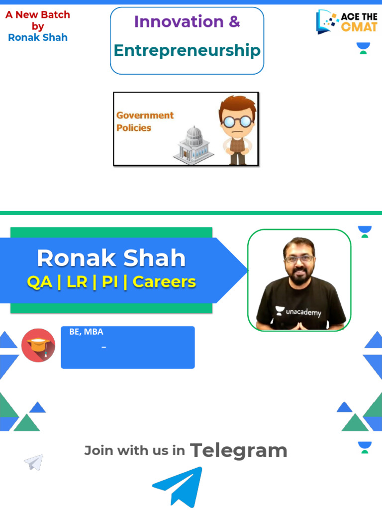 IandE Session 7 Indian Organisation For Start Ups and Key Terms | PDF ...