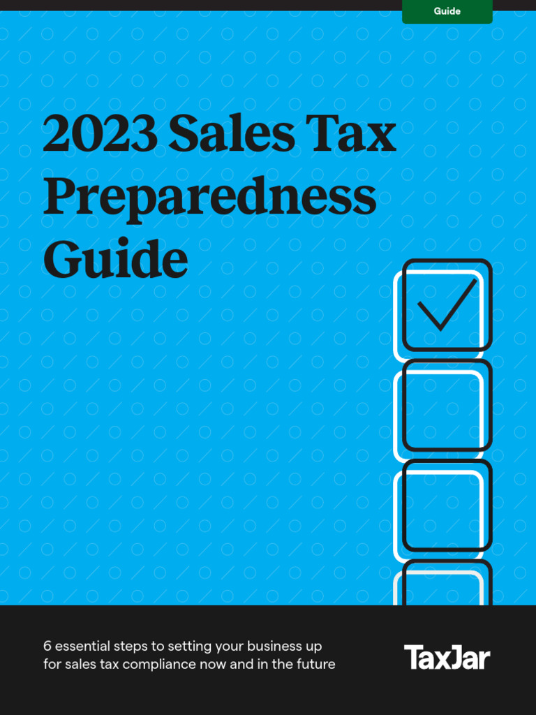 2023 Sales Tax Compliance Guide | PDF | Sales Taxes In The United ...