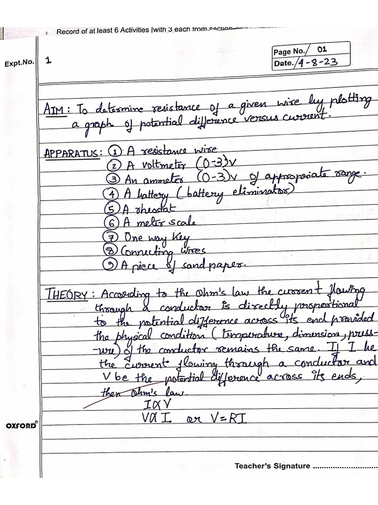 Experiment No 1 Pdf 