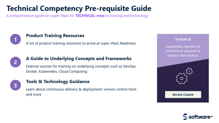 Technical Competency Pre-requisite Guide | PDF