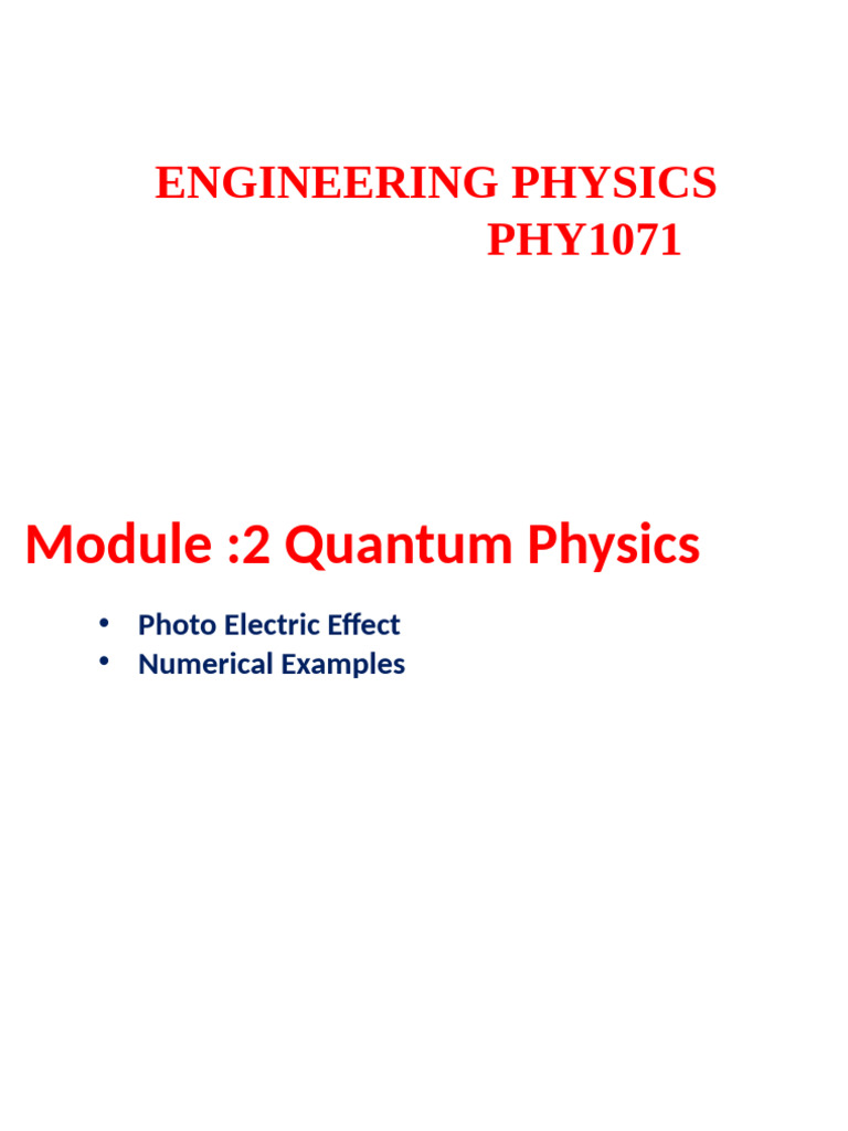 photoelectric effect | PDF | Photoelectric Effect | Electromagnetic ...