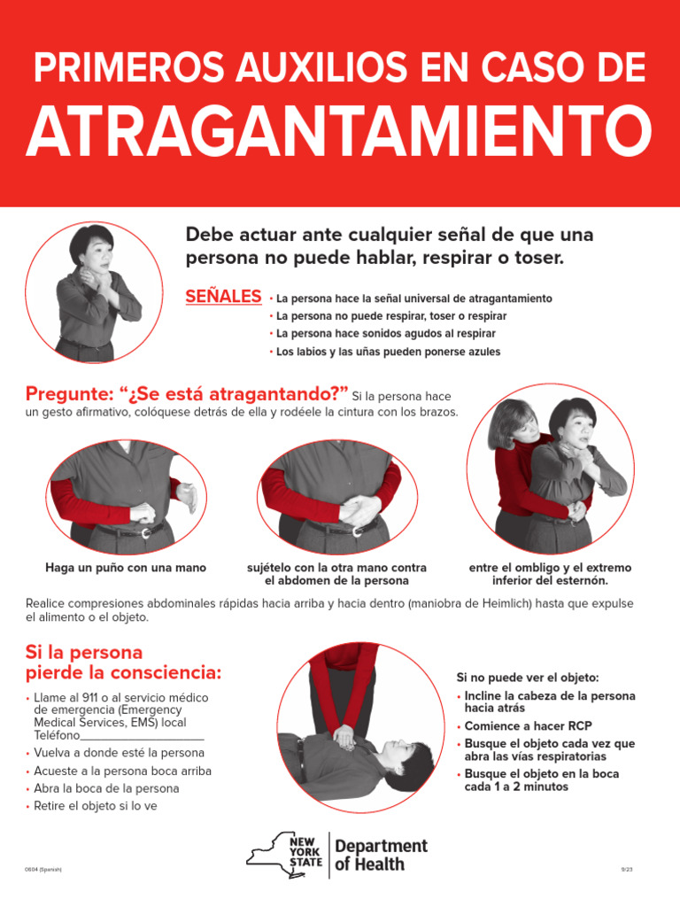 Debe Actuar Ante Cualquier Señal de Que Una Persona No Puede Hablar ...
