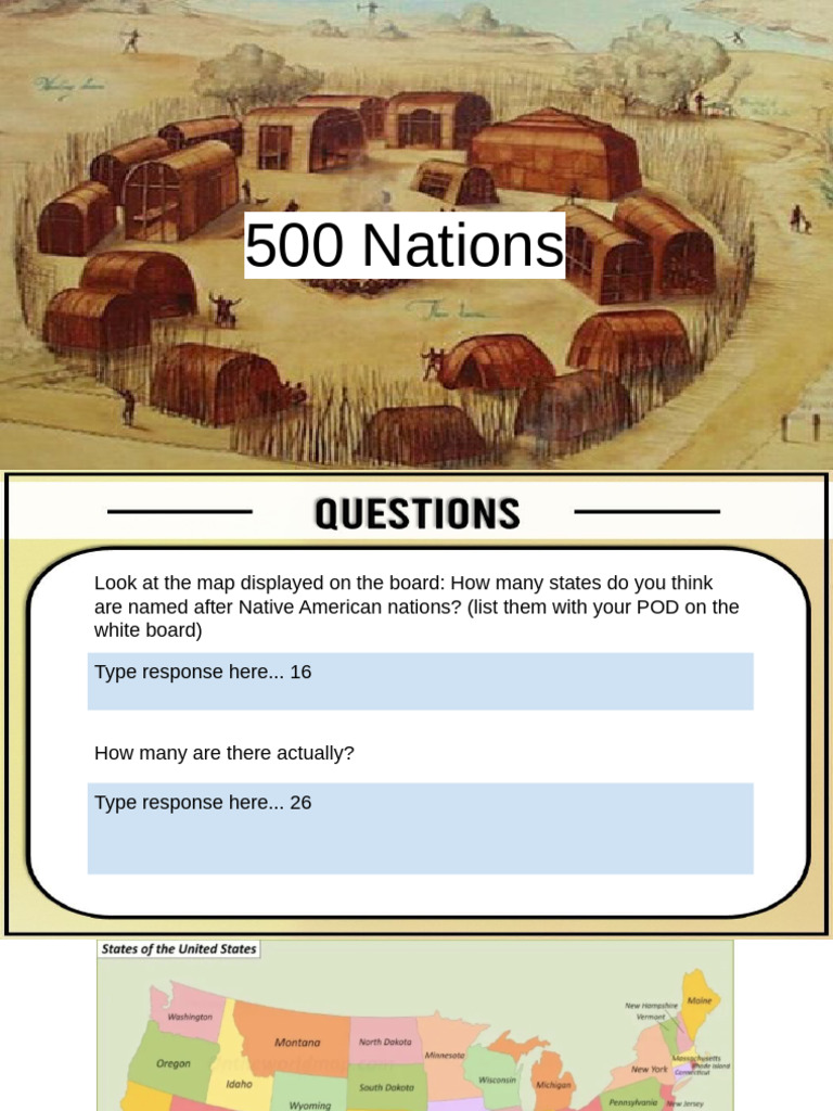 Sophie Kellerman G8_SS_U2_500 Nations 2024 | PDF | Native Americans In ...