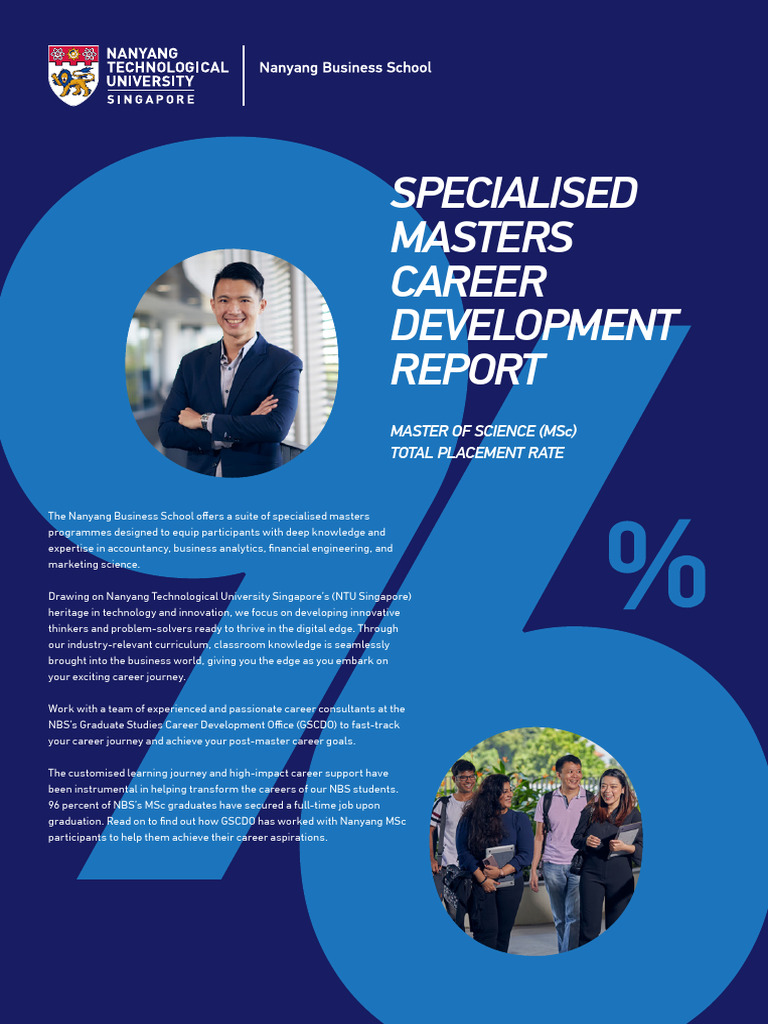 Specialised-Masters-Career-Development-Report | PDF | Business | Economies