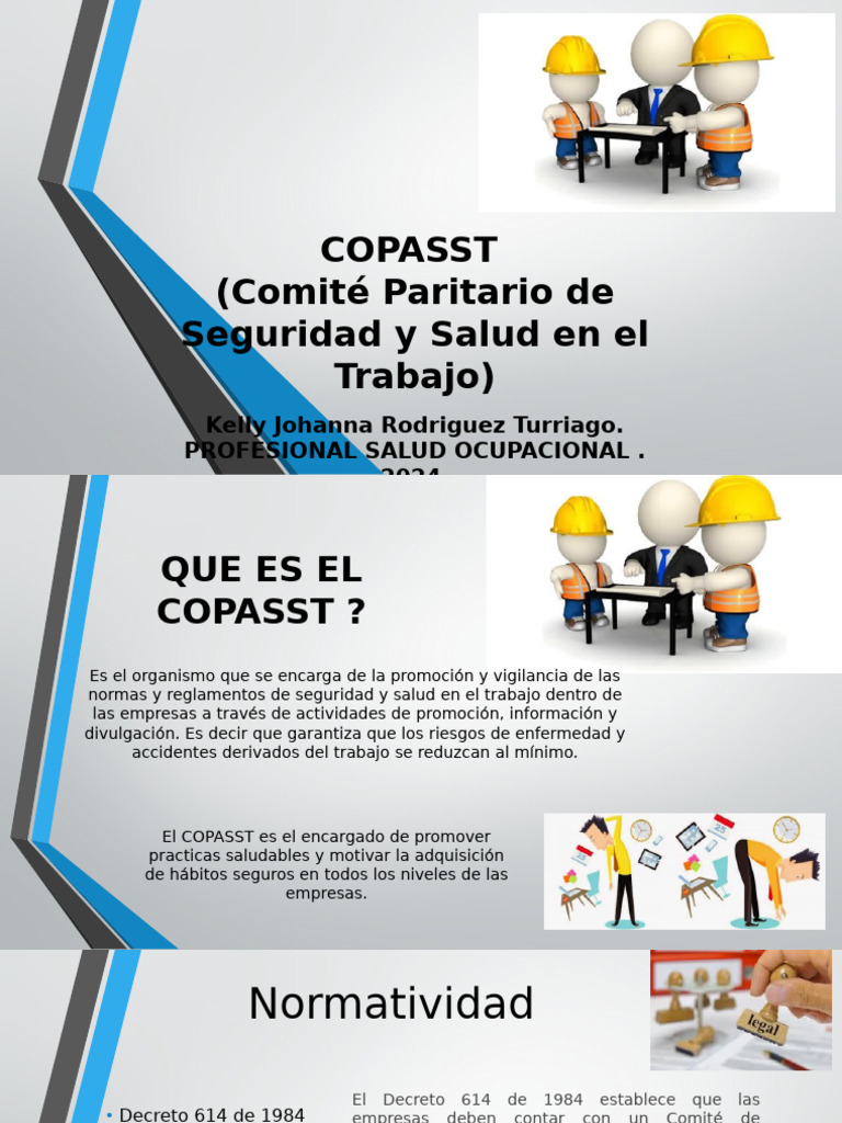 Qué es el COPASST y sus funciones | PDF | Seguridad y salud ocupacional ...