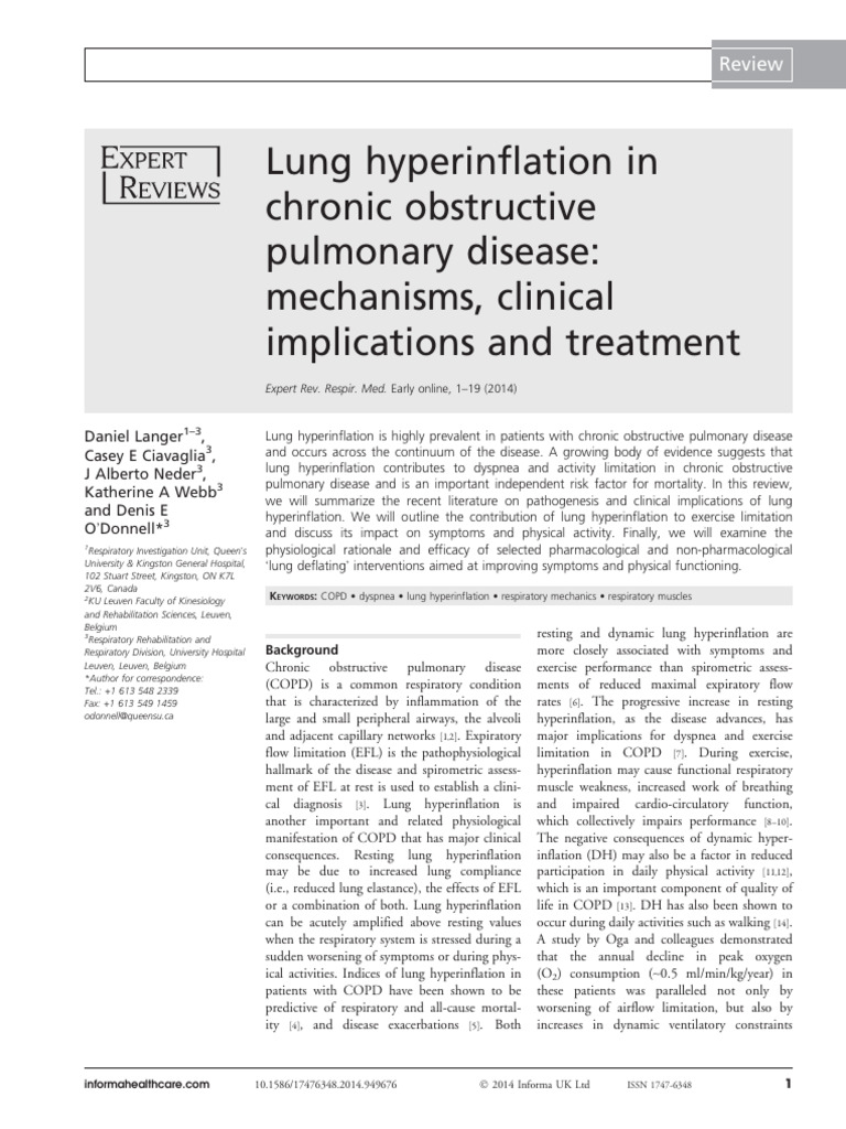 Lung_hyperinflation_in_chronic_obstructi | PDF | Chronic Obstructive ...