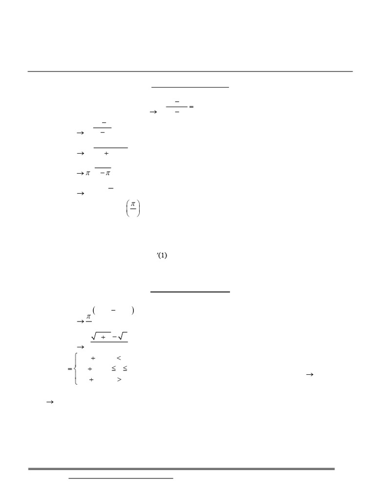 Class Xi Limits Derivatives Practice Paper 01 | PDF