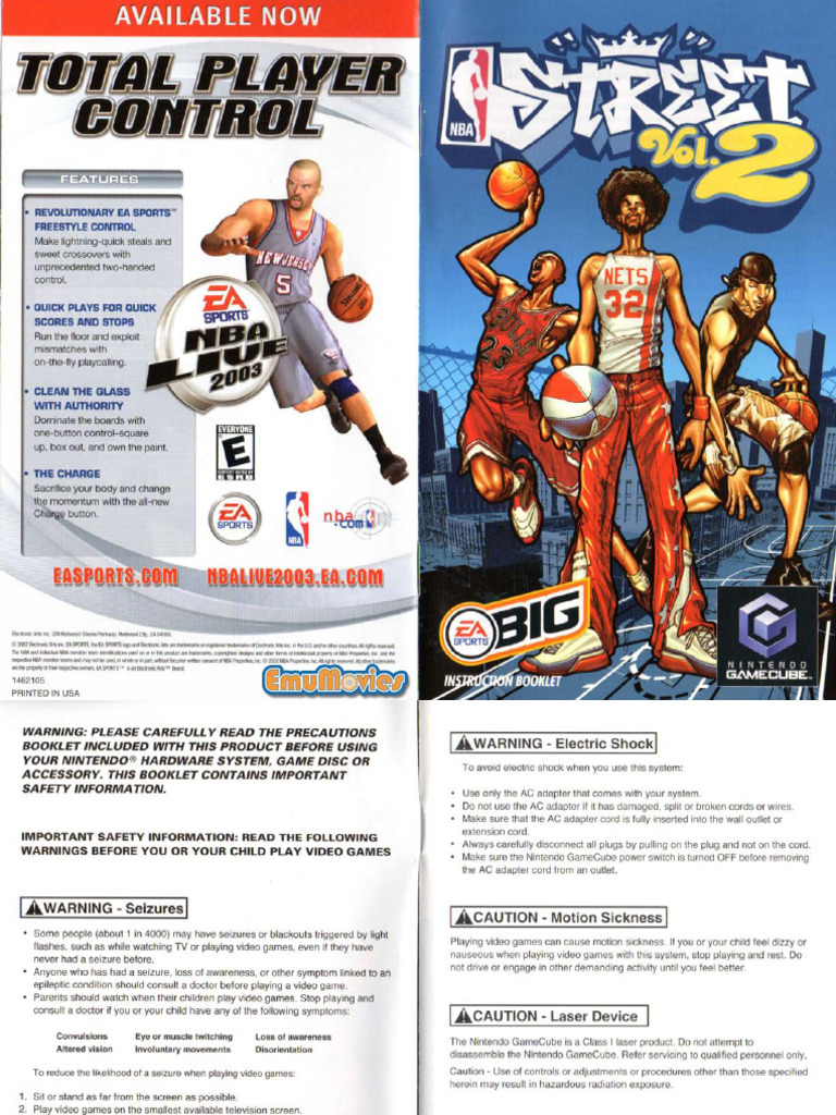 NBA Street Vol. 2 (USA) | PDF