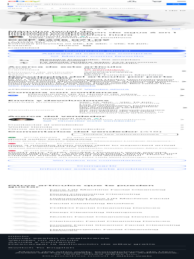 6 in 1 Water Dermabrasion Deep Cleansing Hydro Dermabrasion Hydra Facial Machine EBay | PDF ...