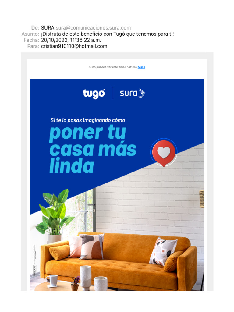 ¡Disfruta de Este Beneficio Con Tugó Que Tenemos para Ti! | PDF